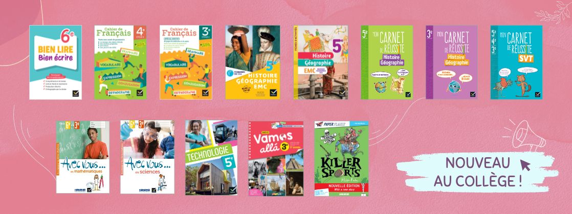 Editions Hatier | Livres scolaires, livres numériques, livres jeunesse