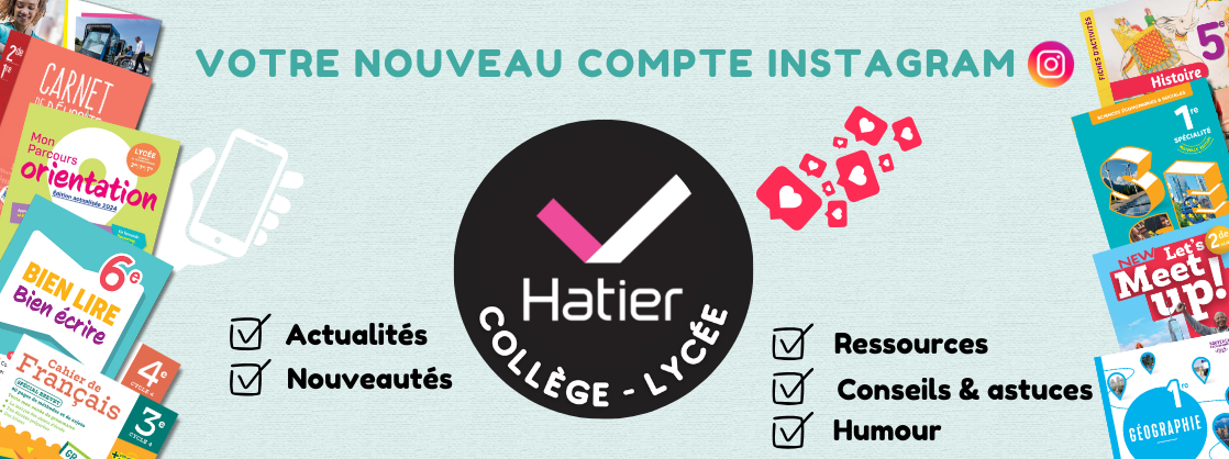 Editions Hatier | Livres scolaires, livres numériques, livres jeunesse