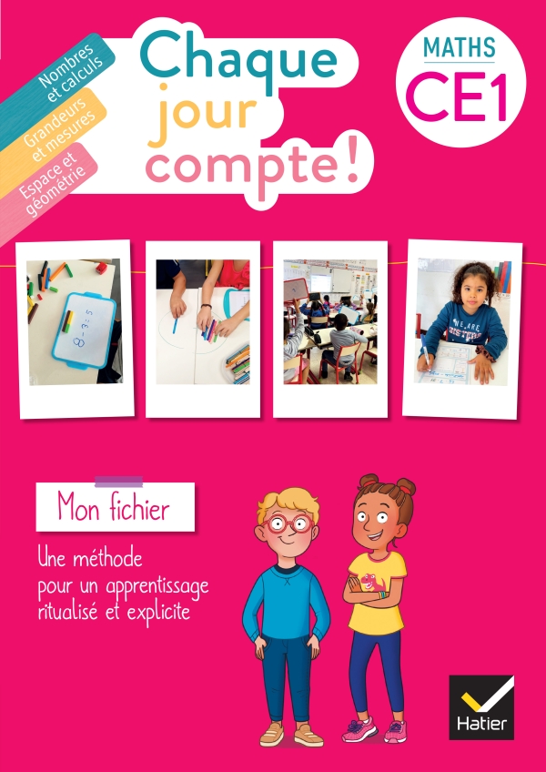 Chaque jour compte - Maths CE1 Ed. 2023 - Fichier de l'élève | Editions ...