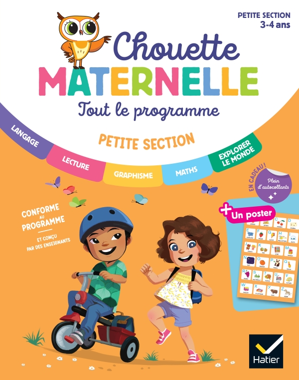 Chouette Maternelle - Tout le programme PS - 3 ans | Editions Hatier