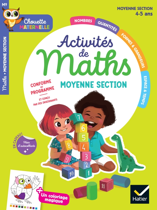 Chouette Maternelle - Activités de maths Moyenne Section - 4 ans ...