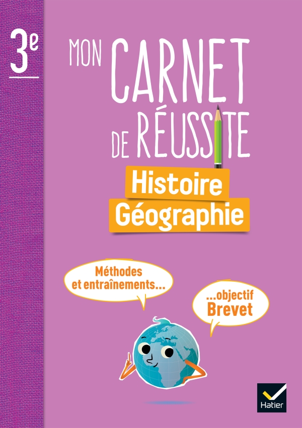 Mon carnet de réussite Histoire-Géographie 3e - Ed. 2024 - Carnet élève ...