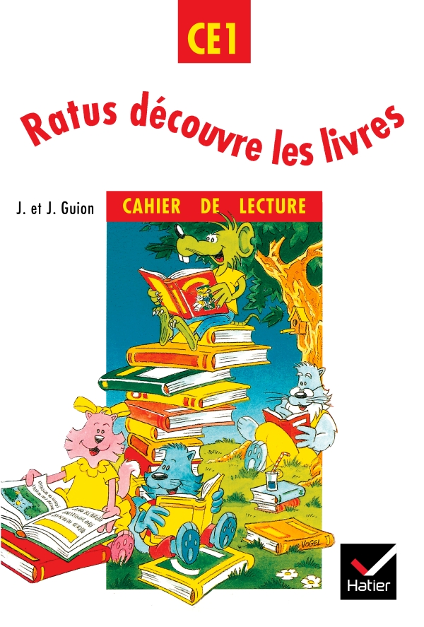 Ratus découvre les livres CE1, Cahier de lecture | Editions Hatier