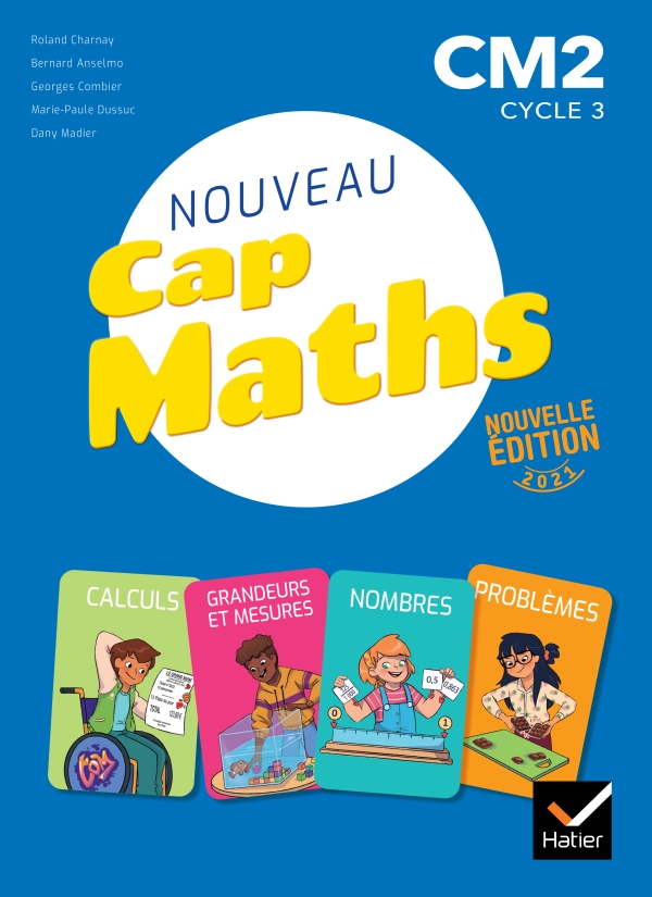 Cap Maths CM2, éd. 2021, Manuel Nombres + Cahier de géom + Dico. Pack ...