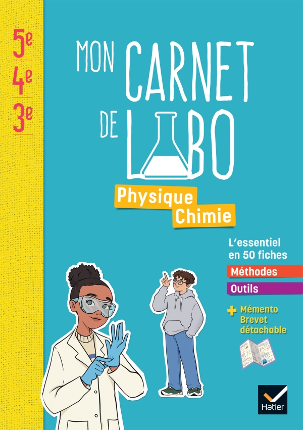 Microméga Physique Chimie Cycle 4 - Ed 2025 - Mon carnet de labo | Editions Hatier