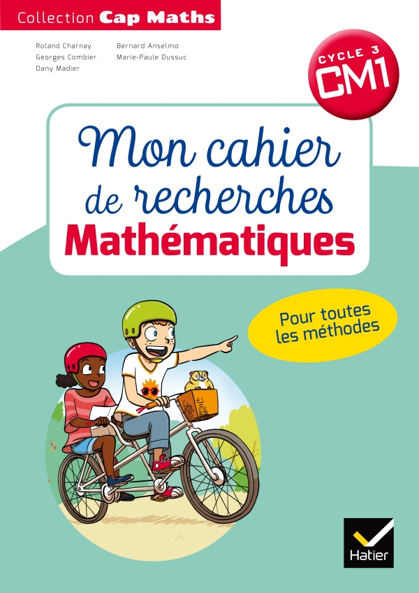 CAP Maths CM1 Éd.2018 - Mon cahier de recherches | Editions Hatier
