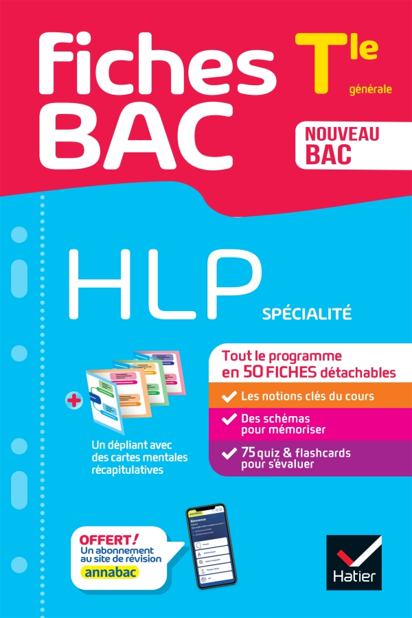 Fiches bac - HLP Tle (spécialité) - Bac 2025 | Editions Hatier