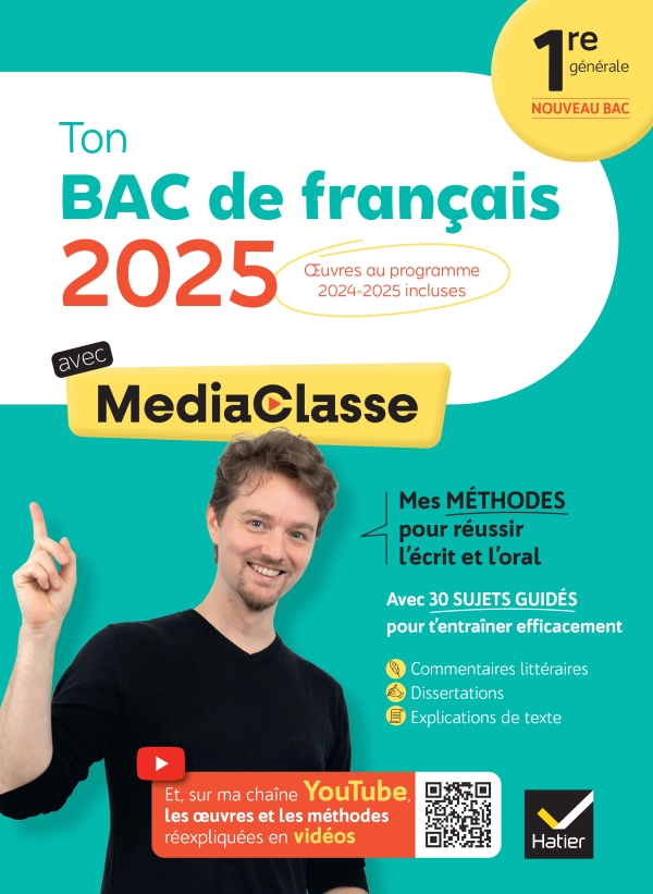 Ton Bac de français avec MediaClasse - Bac 2025 (programme d'oeuvres ...