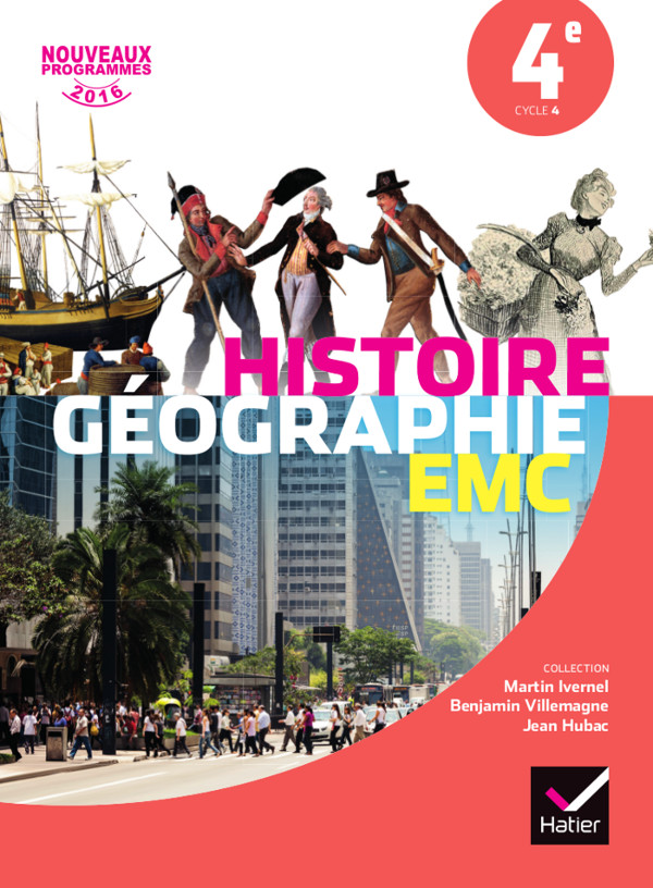 Histoire-Géographie EMC 4e éd. 2016 - Manuel numérique enrichi enseignant | Editions Hatier
