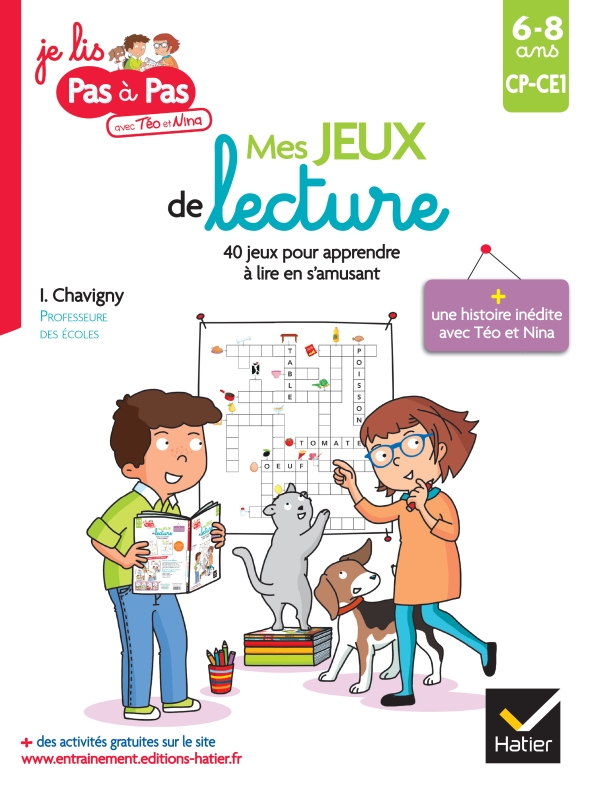 Mes jeux de lecture CP-CE1 | Editions Hatier