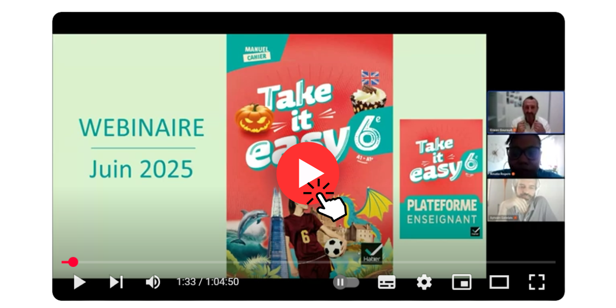 Nouveaux programmes : Anglais Collège | Editions Hatier