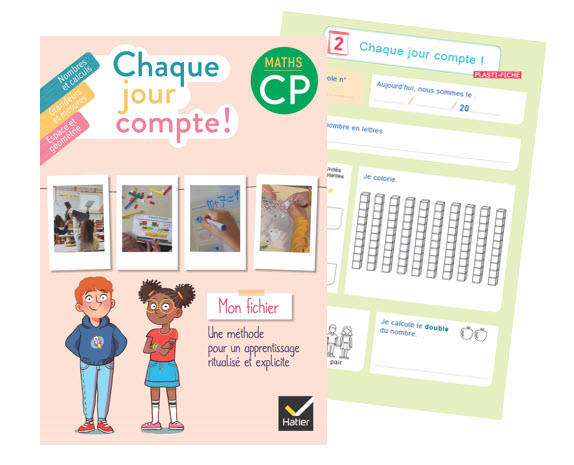 Maths - Chaque jour compte CP | Editions Hatier